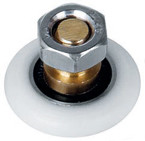 Quality Non Standard PVC Nylon Sliding Door Rollers For 6-12MM Glass Window for sale