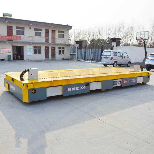 Quality Electric 30 Tons Die Transfer Cart Industry Metallurgy Wireless Remote Control for sale