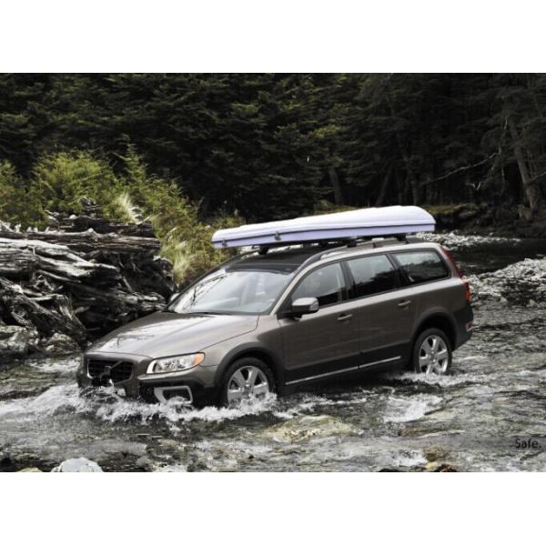 Quality High quality single layer fiberglass shell hard cover canvas roof top tent for sale