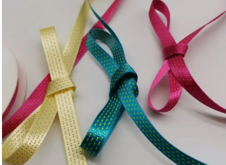 Quality Single Face Stitched Grosgrain Ribbon Environmental Friendly Material for sale