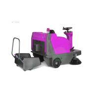 Quality Airport Wharf Mechanical 80L Dustbin Floor Sweeper for sale