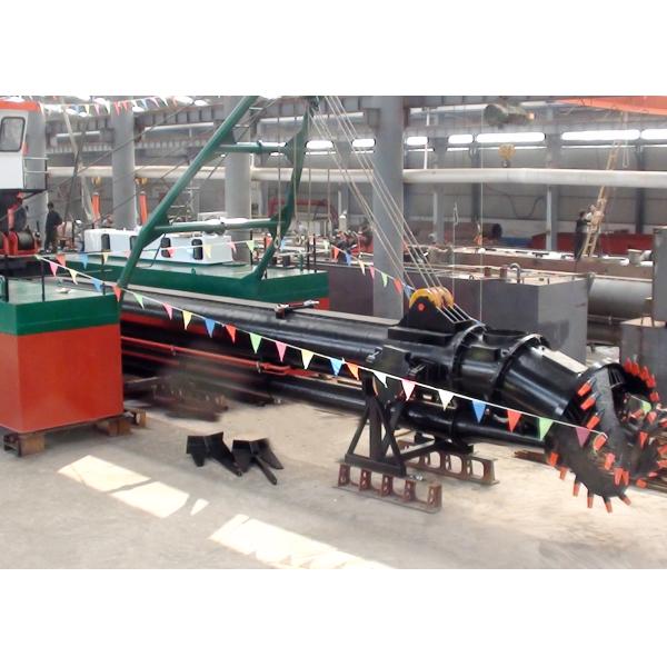 Quality Length 30m Lake Sand Dredger machine 20 Inch Discharge Port 18m for sale