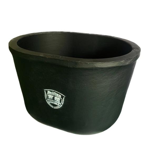 Quality Industrial Casting Clay Graphite Crucible Corrosion Resistant Chemical Resistant for sale
