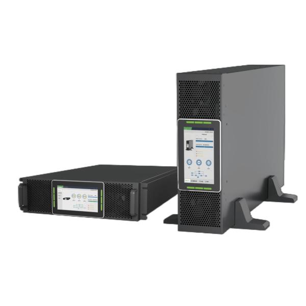 Quality 3/3 3/1 Rack Mounted UPS Power Supply 10-60kVA Online Double Conversion for sale
