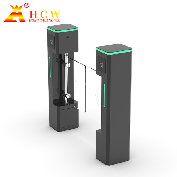 Quality HCW CW490 Small Pedestrian Channel Swing Gate for Access Control for sale