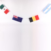 Quality Waterproof Bunting Flags Outdoor For World Cup Celebration for sale