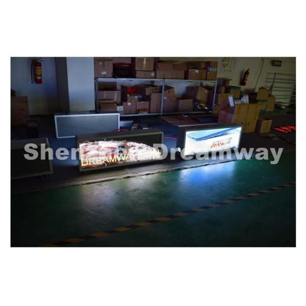 Quality 7000 Nits P 5 SMD2727 Taxi Screen Advertising with 3G / WIFI / USB Control for sale