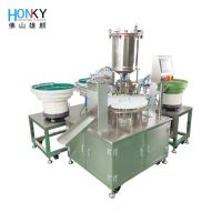 Quality XQAB 2A 12ml 2400BPH Automatic Filling Machine with Ceramic Piston Pump for for sale