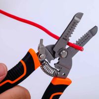 Quality HRC52 4Cr13 Industrial Adjustable Insulated Combination Plier Wire Strippers for sale