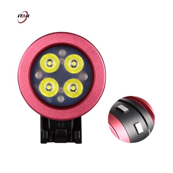 Quality Long Run Time 2000 Lumens LED Bike Headlight Waterproof IP65 Efficient for sale
