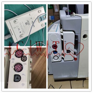 Quality 5 Parameters Pulse Oximeter Module , M3014A Bedside Ecg Monitoring for sale
