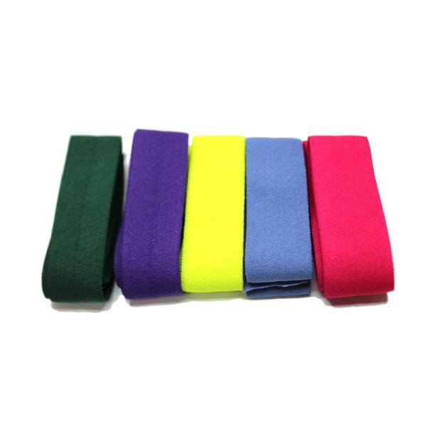 Quality Purple PP Nylon Elastic Webbing 2cm Spandex Elastic Band for sale