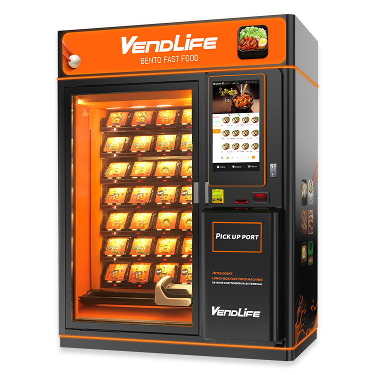 Quality 120pcs Hot Food Vending Machines , Hot Food Vending Machines Multifeatured for sale