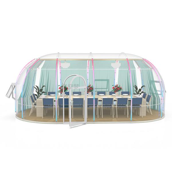 Quality Transparent Igloo Bubble Tent Snow Resistant Dining Bubble Tent for sale