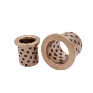 Quality Bronze High Tensile Oilless Bushes SPFG Thrust Bushings Equivalent for sale
