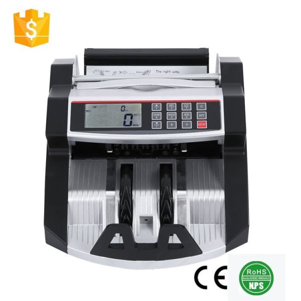 Quality Cash Counting Machine Mixed Bills Portable Bill Counter LED Display for sale