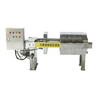 Quality 304 Stainless Steel Chamber Filter Press In Pharmaceutical Industry Food Grade for sale