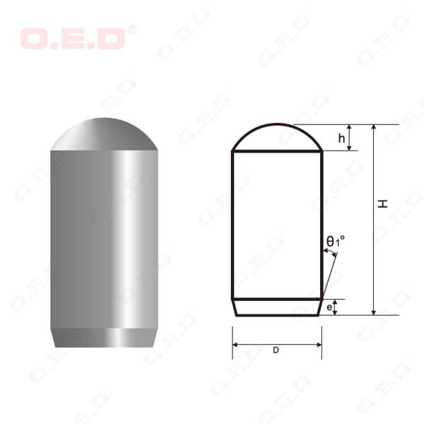 Quality Rotary Carbide Drilling Tools Buttons K50 YG16 Material HRA 87 Hardness for sale