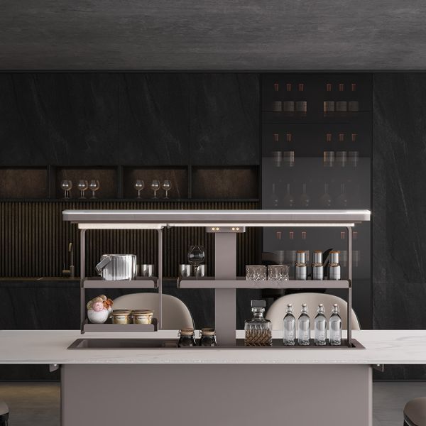 Quality Multi-function 150L Volume Wine Cooler Refrigerated Kung Fu Tea Table for Home for sale