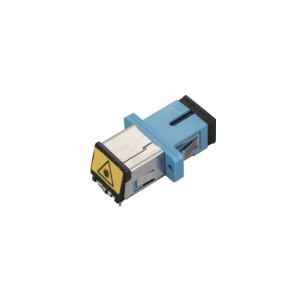 Quality Fiber Optic Adapter SC SX Metal Avoid Laser Adapter With Flange for sale