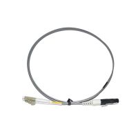 Quality LSZH OM3 Fiber Optic Patch Cords High Strength Coated VF 45 To SC LC Patch Cable for sale