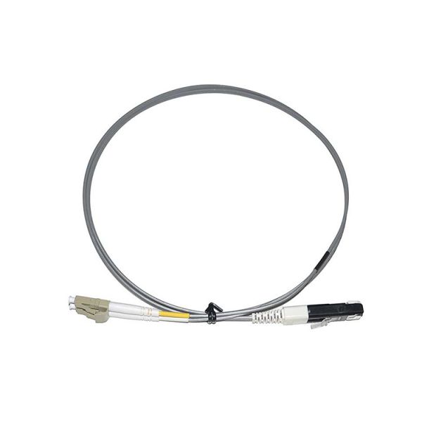 Quality LSZH OM3 Fiber Optic Patch Cords High Strength Coated VF 45 To SC LC Patch Cable for sale