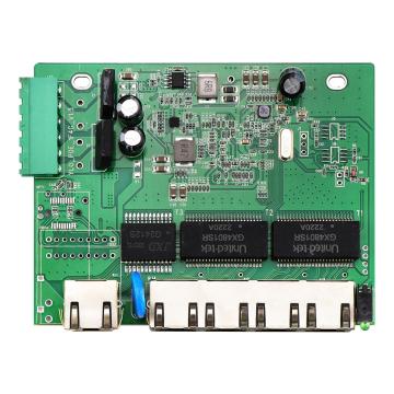 Quality Industrial 5-Port Ethernet Switch E-Mark Certified Unmanaged 12V/24V Input for sale
