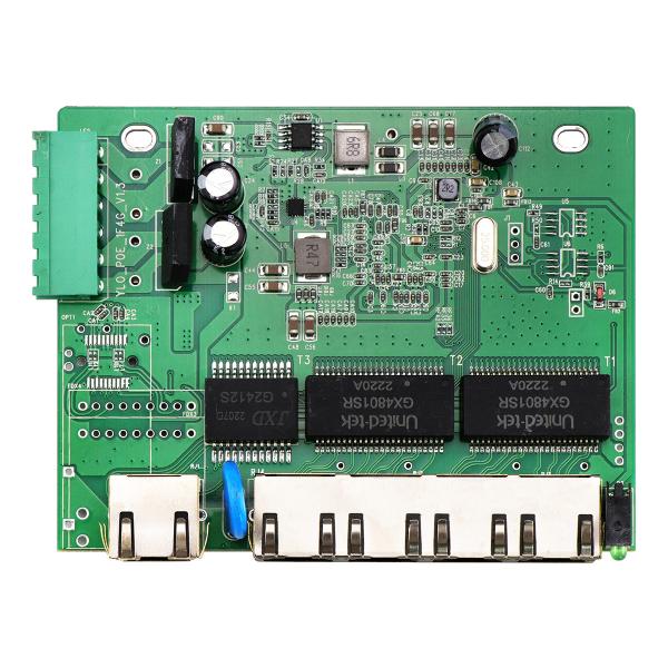Quality Industrial 5-Port Ethernet Switch E-Mark Certified Unmanaged 12V/24V Input for sale