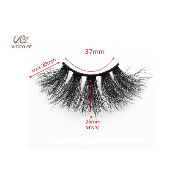 Quality Multi layered 24MM Mink 5D Lashes For Make Up for sale