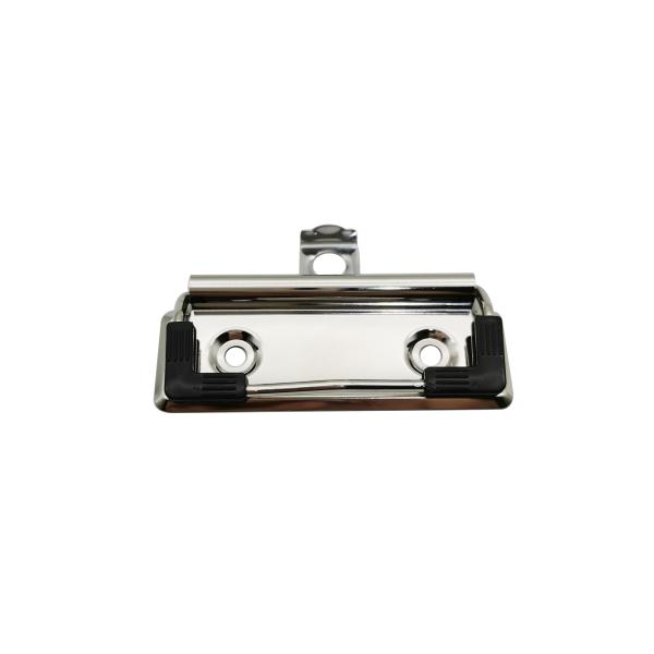 Quality Rectangular Clipboard Clips Metal Notepad Clips 70*30mm With Corner Guards And for sale