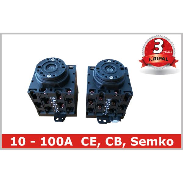 Quality Industrial IP65 20A Generator Changeover Switch EN 60947 EN 60204-1 for sale