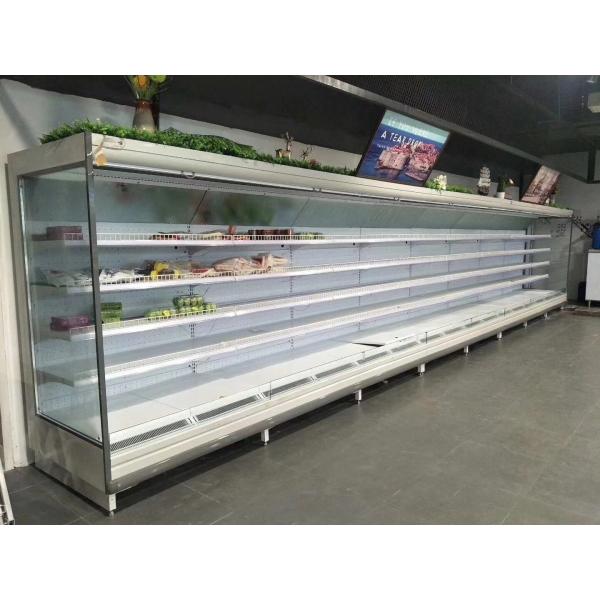 Quality Slimline Multideck Display Fridge With LED Lighting And Adjustable Shelving for sale