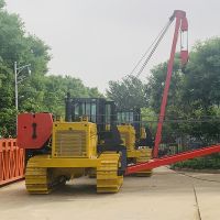 Quality Yellow 70T Crawler Pipelayer With Luffing Hydraulic Winch System for sale