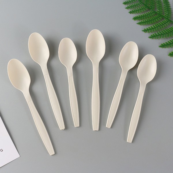 Quality PLA Material Spoon Knife And Fork 100% Biodegradable for sale
