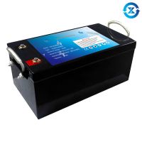 Quality Deep Cycle 12V Lithium Ion 200ah Battery With Bluetooth BMS for sale