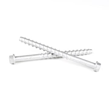 Quality M10 150mm Hex Flange Head Concrete Bolt Screws for Concrete Wall Customized for sale