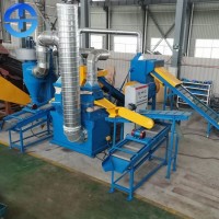 Quality 110.76kw Dry Type 99.5% Purity Copper Cable Granulator for sale