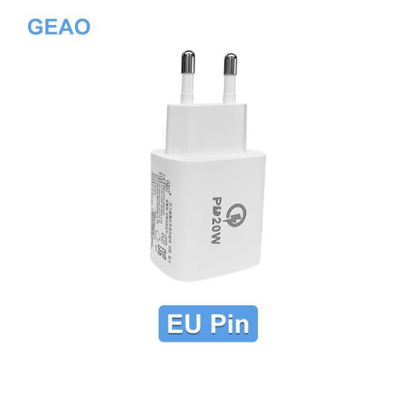 Quality 9V 2.22A GaN Quick Charger Output 20W Fast Charging Wall Charger for sale