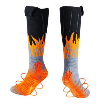 Quality Electric Winter Thermal Heated Socks Washable With Rechargeable Battery for sale