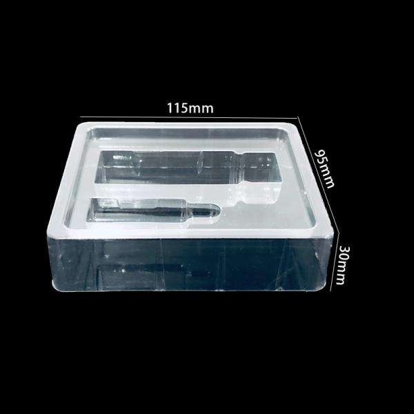Quality Produced Clear PET Blister Packaging Insert Tray for Skincare Kit in Plastic for sale