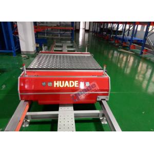 Quality Red Automated Storage Retrieval System Dual Rail Annular Ferry Car Transmitting for sale