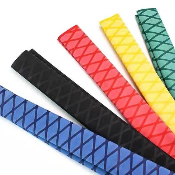 Quality 25mm Fishing Rod Shrink Tube Yellow Skidproof Grip for sale