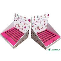Quality Divider PDQ Display Box Makeup 350mm Cardboard Countertop Displays for sale