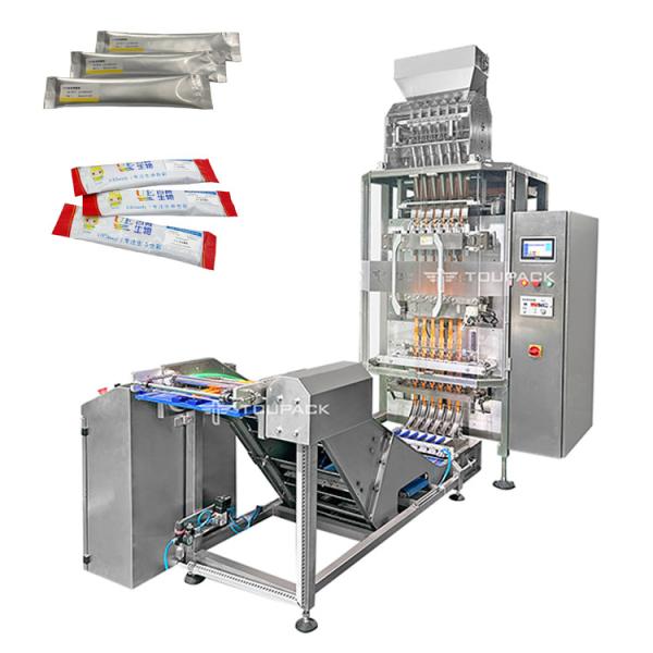 Quality Multi-Column Package Checkweighing System Multi Lane Sachet Packing Machine for sale