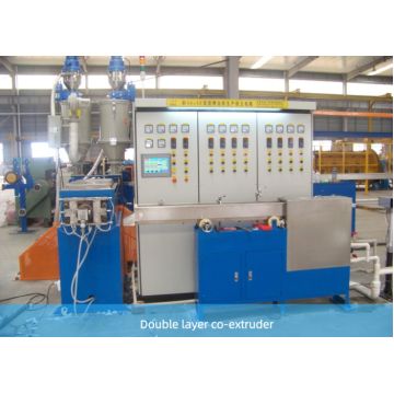 Quality Double Layer 500mpm PVC Cable Extruder Machine With Copper Conductor for sale