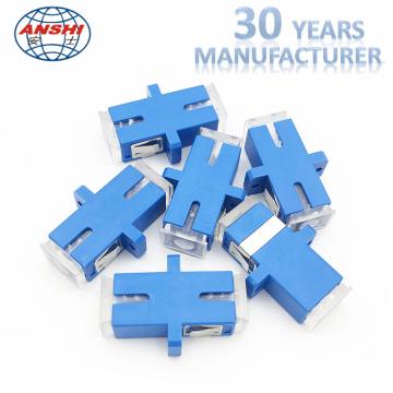 Quality SM SC / UPC Simplex Fttx Multimode Fiber Coupler With Translucent Dust Cap for sale