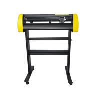 Quality CE Yellow 4M 630mm Vinyl Sticker Printer And Cutter for sale
