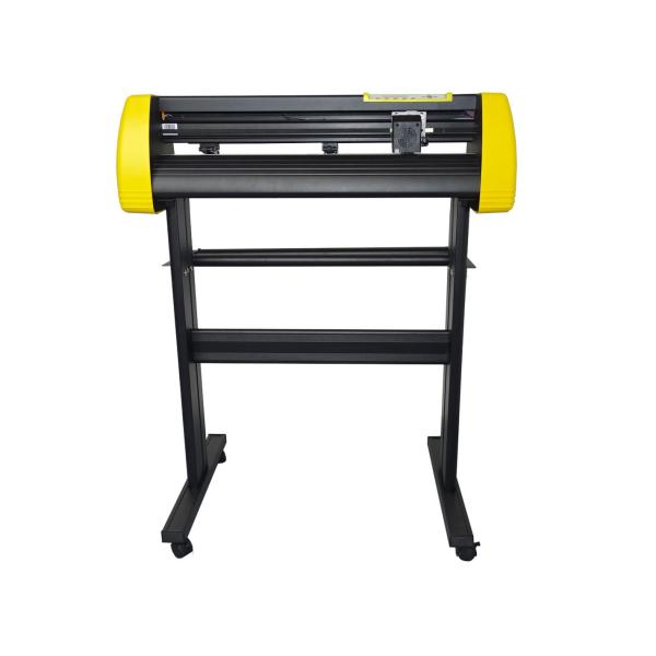 Quality CE Yellow 4M 630mm Vinyl Sticker Printer And Cutter for sale