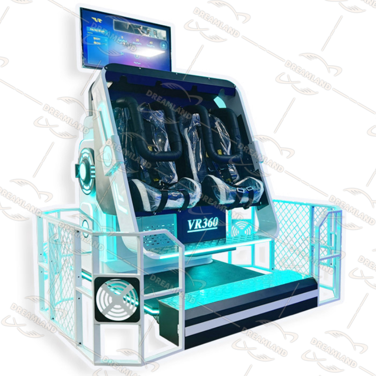 Another angle of VR Simulator showing full structure