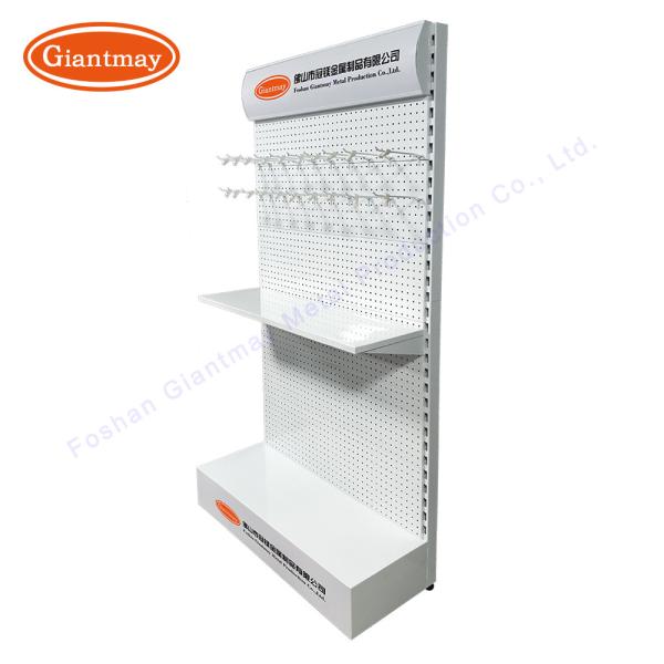 Quality Professional Pegboard Metal Product Displays Hook Display Stand for sale